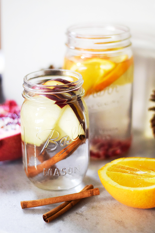 Two Fall Infused Water Recipes - Tamera Mowry